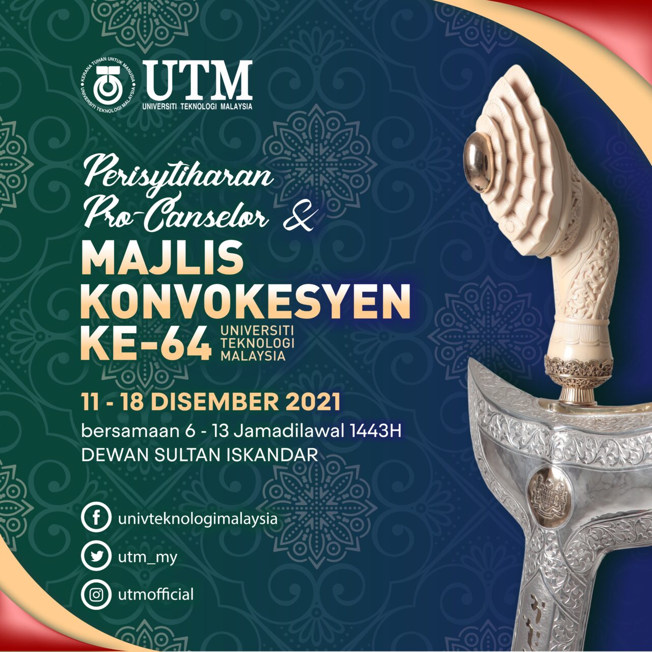 Convocation Book | UTM 68th Convocation | 16 - 21 November 2024